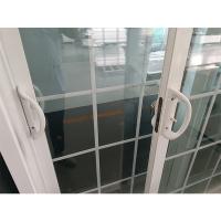 China French Balcony UPVC Sliding Window And Door Anti Theft for sale