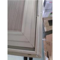 China Customized Slimline Aluminium French Doors White Anti Theft for sale