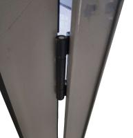 China Crank Aluminum Casement Window Door Hand Operated Single Swing for sale