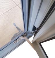 China Crank Aluminum Casement Window Door Hand Operated Single Swing for sale