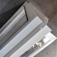 China Customized House UPVC Hopper Window For Toilet Basement Ventilation for sale