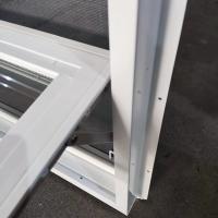 China Customized House UPVC Hopper Window For Toilet Basement Ventilation for sale