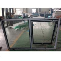 China Outswing Aluminum UPVC Awning Window Double Glazed Windproof Hurricane for sale
