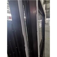 China Craftsman Home Anthracite Grey UPVC Windows Single Hung For Balcony for sale