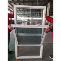 China Customized Size UPVC Low-E Glass Vinyl Single Hung Windows Long-Lasting Performance for sale