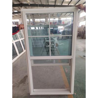 China Farmhouse Sliding Flush Casement UPVC Windows Slimline Single Hung for sale