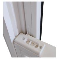 China 105 Series Fixed UPVC Double Hung Window With Tilt Hurricane Impact for sale