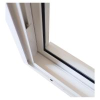 China Apricot Grill UPVC Double Hung Window 105 Series for sale