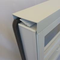 China ISO9001 Glazed Tilt UPVC Double Hung Window Customized for sale