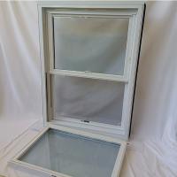 China Commercial White UPVC Soundproof Windows Sash Bay for sale