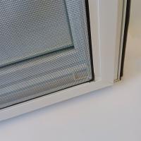 China Commercial White UPVC Soundproof Windows Sash Bay for sale