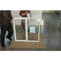 China Reception Area UPVC Sliding Window with Frosted Glass Privacy  Cheap Replacement UPVC Sliding Window for Home Renovation for sale