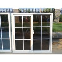 China PVC Upvc Vinyl Plastic Sliding Windows Energy Saving and Environmental Protection for sale