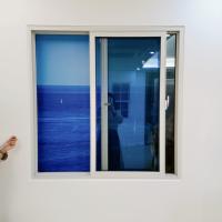 China Single Sliding Profile UPVC Cottage Windows Double Glazed For Balcony for sale