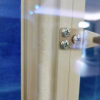 China Single Sliding Profile UPVC Cottage Windows Double Glazed For Balcony for sale