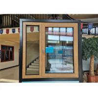 China Customized Anthracite Sash Tilt And Turn UPVC Window Tempered Double Glass for sale