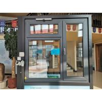 China Casement Vinyl Aluminum Tilt And Turn Windows Hurricane Windproof for sale
