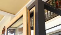 China Hurricane Casement Openable Tilt And Turn UPVC Window Vinyl Color for sale