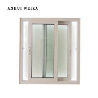 China NFRC White UPVC Sliding Window And Door Double Glazed Sash Style for sale