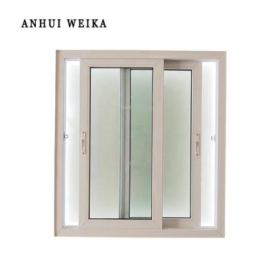 China NFRC White UPVC Sliding Window And Door Double Glazed Sash Style for sale