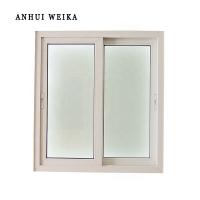 China Space Saving UPVC Sliding Glass Windows With Fiberglass Fly Screen Easy Operation for sale
