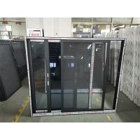 China Tempered Glass UPVC 60x60 Sliding Window For Office Custom for sale