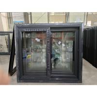China Black Electrophoresis Aluminum Sliding Window And Door 4x4 for sale