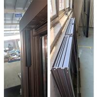 China Anti Scratch Aluminium Top Hung Double Glazed Windows ODM for sale