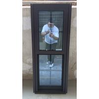 China Anti Scratch Aluminium Top Hung Double Glazed Windows ODM for sale