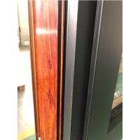 China Tempered Glass Awning Wooden Windows Top Hung And Fixed Design for sale