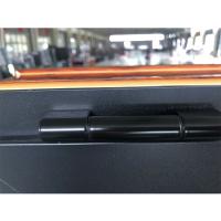 China Thermal Break Aluminium Awning Wooden Window Top Hung And Fixed Design for sale