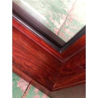 China Tempered Glass Awning Wooden Windows Top Hung And Fixed Design for sale