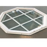 China Commercial Hurricane Fixed Glass Window 24 Inch Octagon for sale