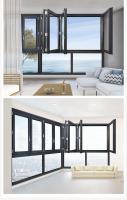 China Vinyl UPVC Aluminium Folding Window Doors Contemporary ODM for sale