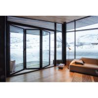 China Bifold Folding Window Doors Aluminum Alloy Vinyl OEM for sale