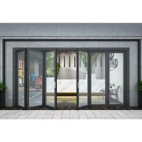 China Bifold Folding Window Doors Aluminum Alloy Vinyl OEM for sale