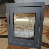 China Pivot Vinyl Aluminum Hopper Windows Basement Residential Middle Hung for sale