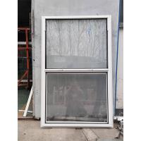 China Soundproof Single Sash Top Aluminum Hung Window For Bathroom for sale