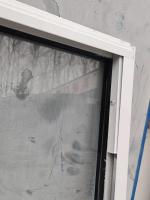 China White Vinyl 48x48 Single Hung Window With Net Screen for sale