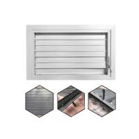 China Customized Size Aluminum Louver Window For End Applications for sale