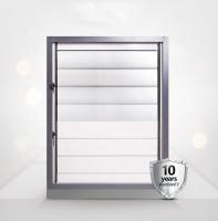 China Plantation PVC Louver Window Shutters PVC Plastic Blade for sale