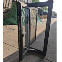 China Swing Opening UPVC Casement Window Door Soundproof 108mm Thermal Break for sale