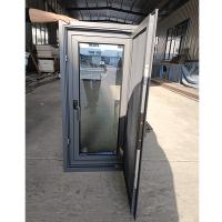 China Swing Opening UPVC Casement Window Door Soundproof 108mm Thermal Break for sale