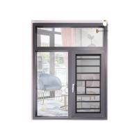 China Hurricane Vinyl Impact Casement Window Door Soundproof Double Glazed for sale