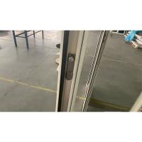 China PVC Triple Glazed French Casement Window Door Vinyl With Security Net for sale