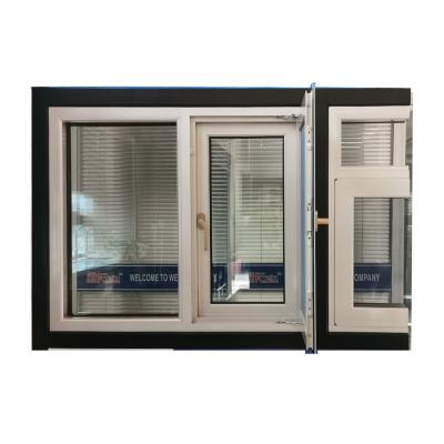 China Double Glazed Sash Aluminum Upvc Grill Windows Insulated for sale