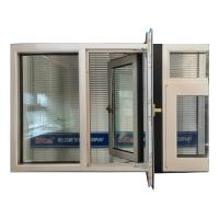 China Double Glazed Sash Aluminum Upvc Grill Windows Insulated for sale