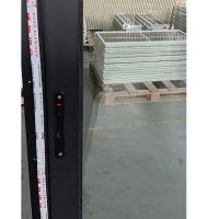 China Black Bifold UPVC Sliding Window And Door For Balcony ISO9001 Certificated for sale