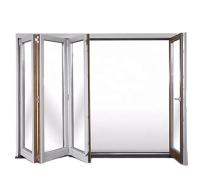 China ODM OEM 3 Panel Bi Fold Doors Windows Double Glazed for sale