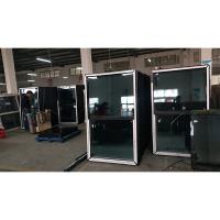 China Good Market Reputation PVC American Style Windows With Crescent Lock for sale